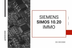Siemens Simos 10.20 Immo Off - VAG (VW, AUDI, SKODA, SEAT)